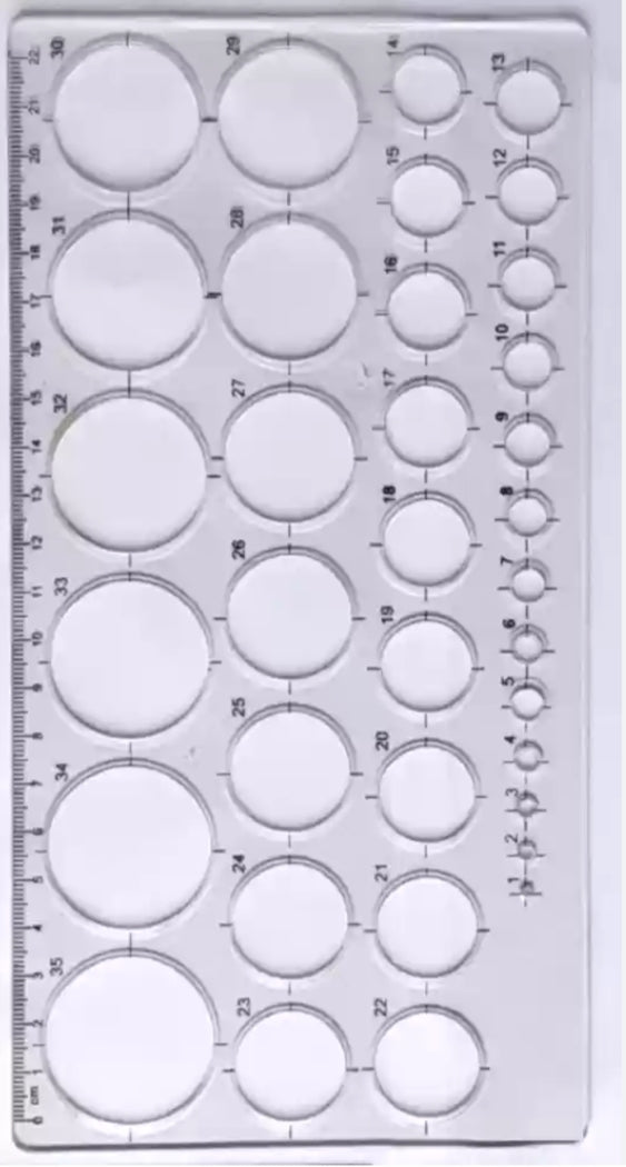 Khyati circle master scale 37 circles – kavitha Enterprises