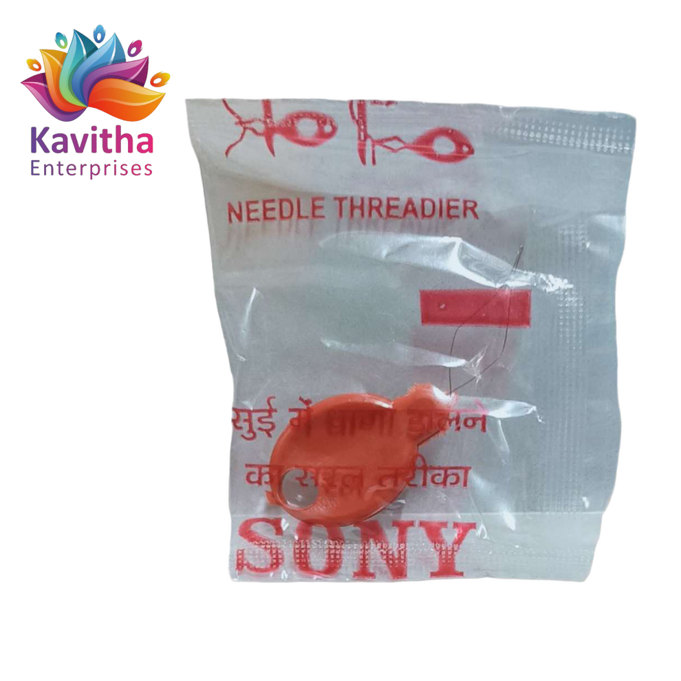Needle Threader - Aluminium with Wire (Basic), Threader for Hand Machi ...